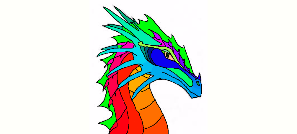 Rainbow Dragon 2 by WolfbotShadowdragon on DeviantArt