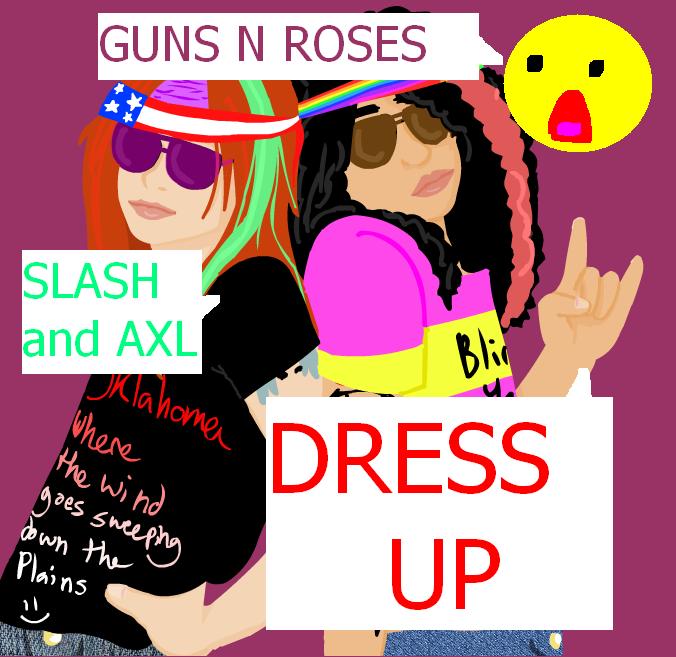 GunsNRoses- Slash Axl Dress Up by Toejones on DeviantArt
