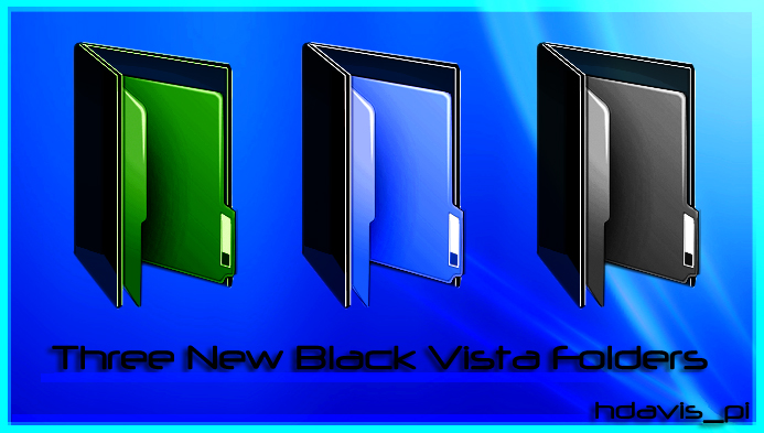 Black Vista Folders by hdavispi on DeviantArt