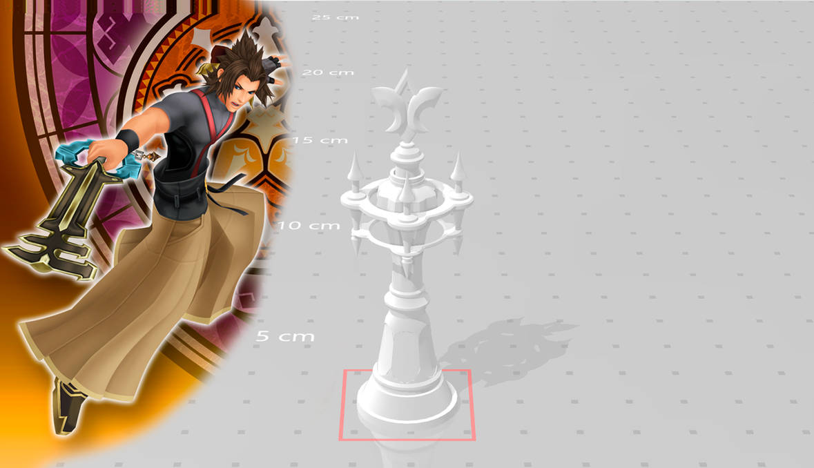 Printable Kingdom Hearts 3 chess piece (Terra) DL by ...