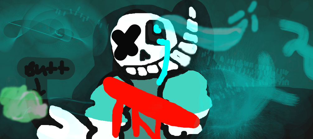 badly drawn sans by puppygirl1682 on DeviantArt