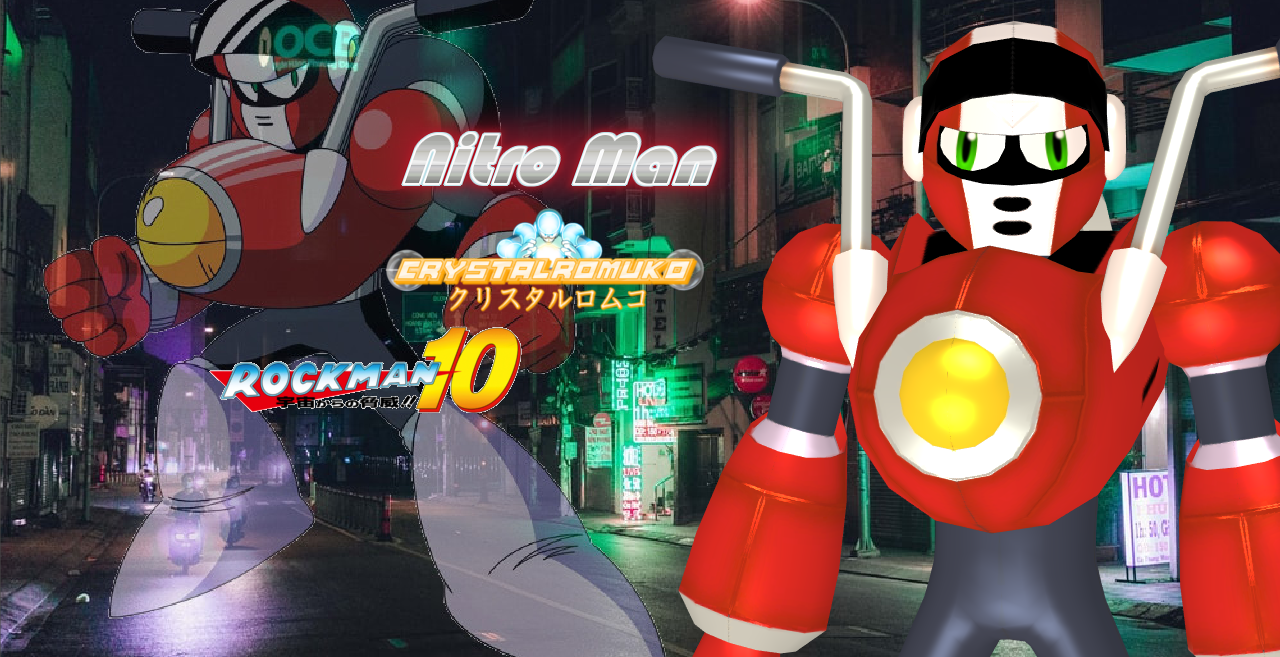 Mega Man 10: Nitro Man for X.P.S by CrystalRomuko on DeviantArt