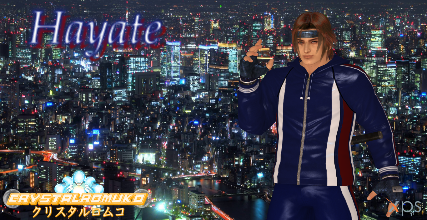 Dead or Alive: Hayate Tracksuit Outfit meshmod by CrystalRomuko on ...