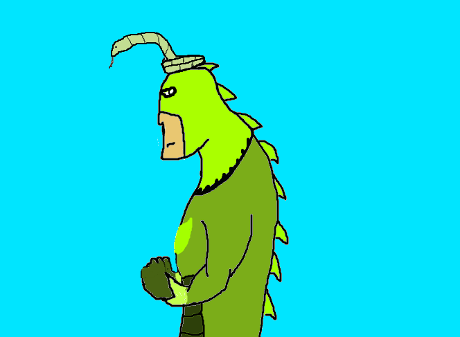 Reptile-Man by wasabiwasp121 on DeviantArt