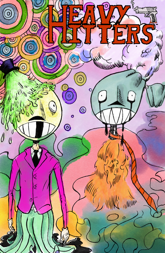 Heavy Hitters Issue #3 Cover TEASER+INFO IN DESC. by M-T-Gaffney on ...