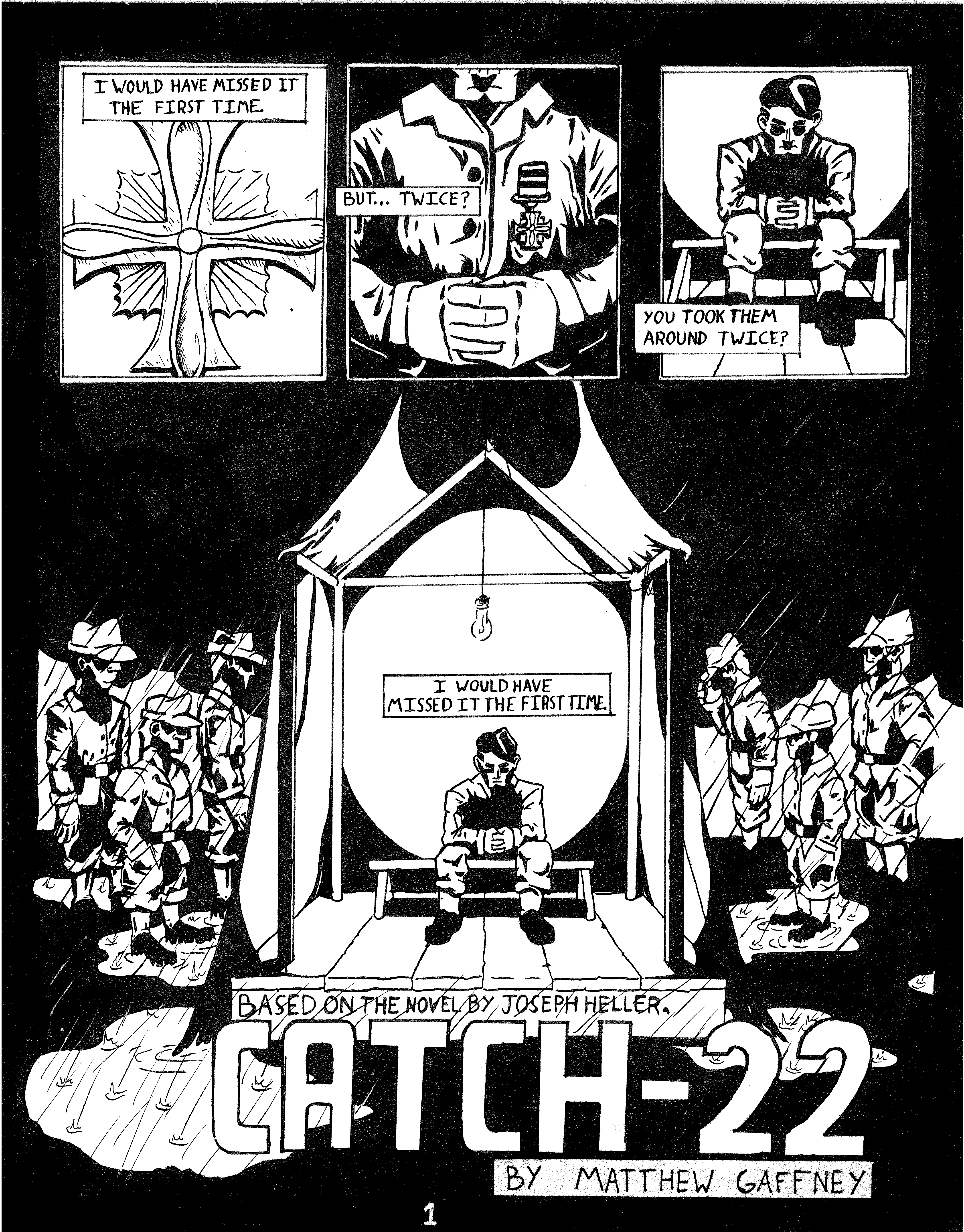 Catch-22, Page 1 by M-T-Gaffney on DeviantArt