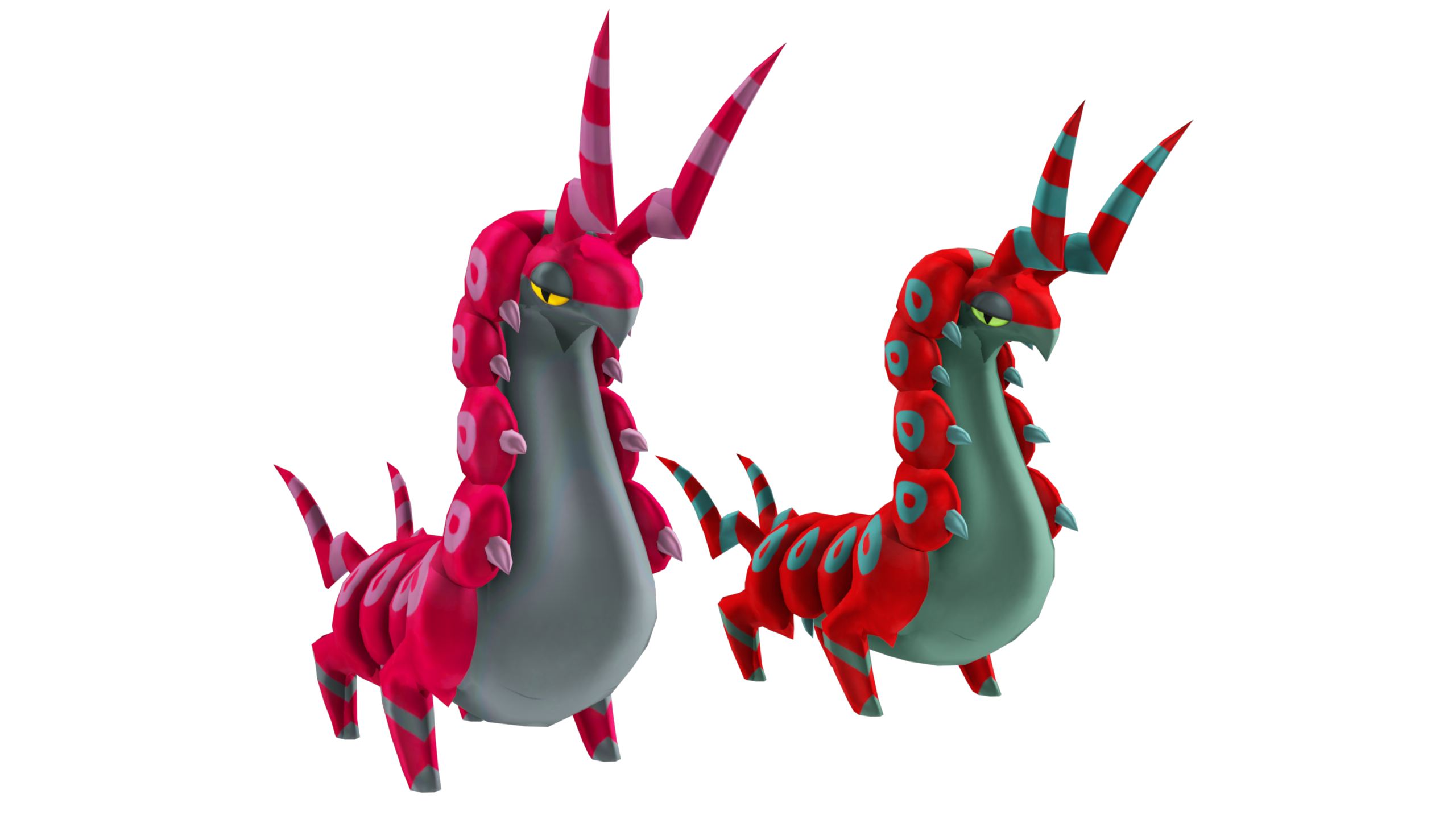 Scolipede - New Pokemon Snap - 3D Model (FBX) by WingedZard64 on DeviantArt