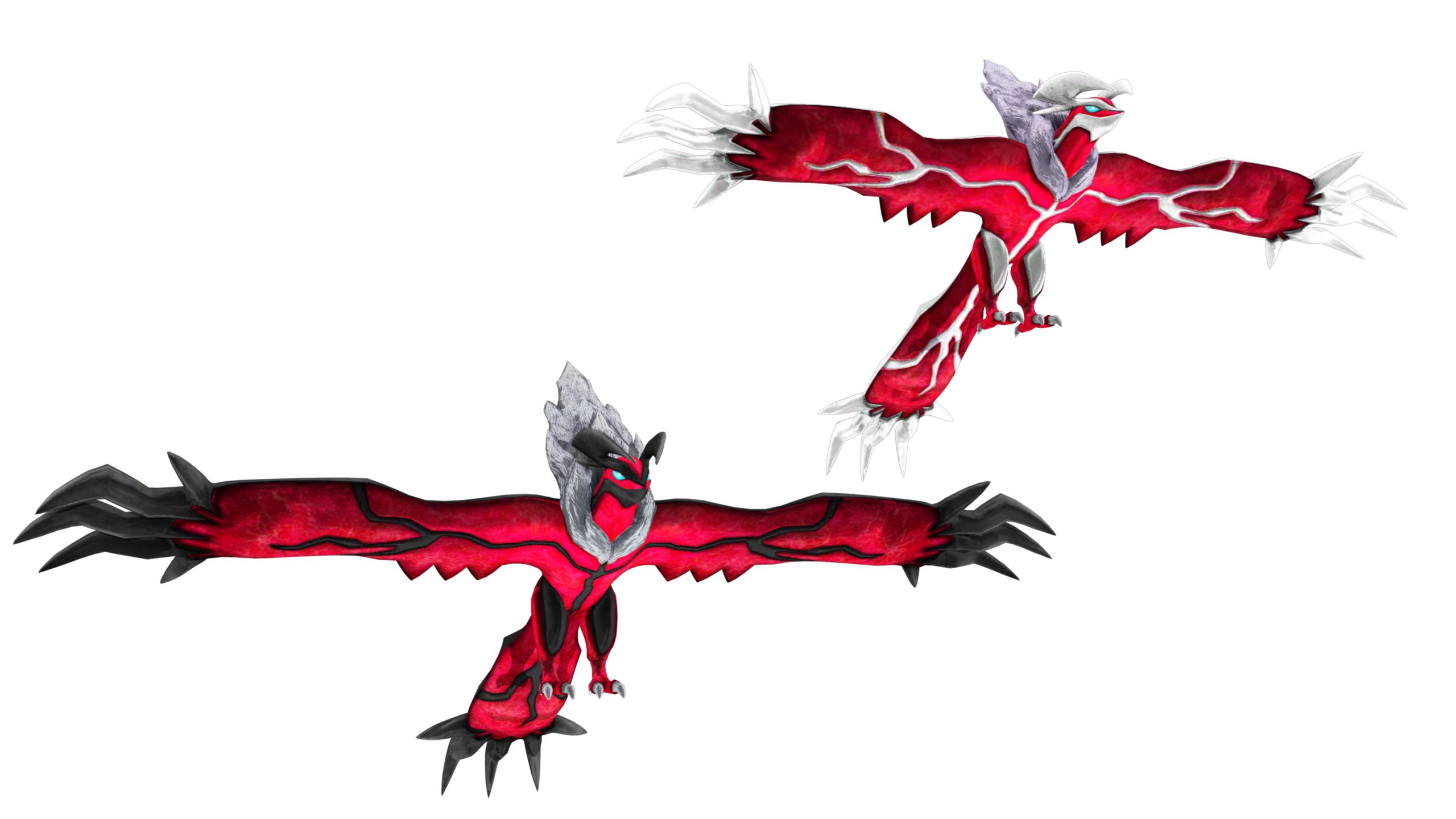 Yveltal 3D Model (FBX) - Pokken Tournament by WingedZard64 on DeviantArt