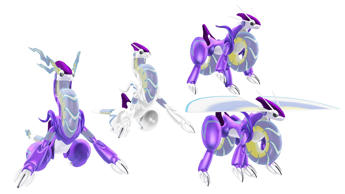 Miraidon 3D Model (FBX) - Pokemon Scarlet Violet by WingedZard64 on ...