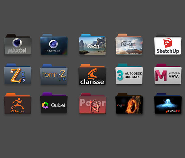 3D icons 1 by Luminaire714 on DeviantArt