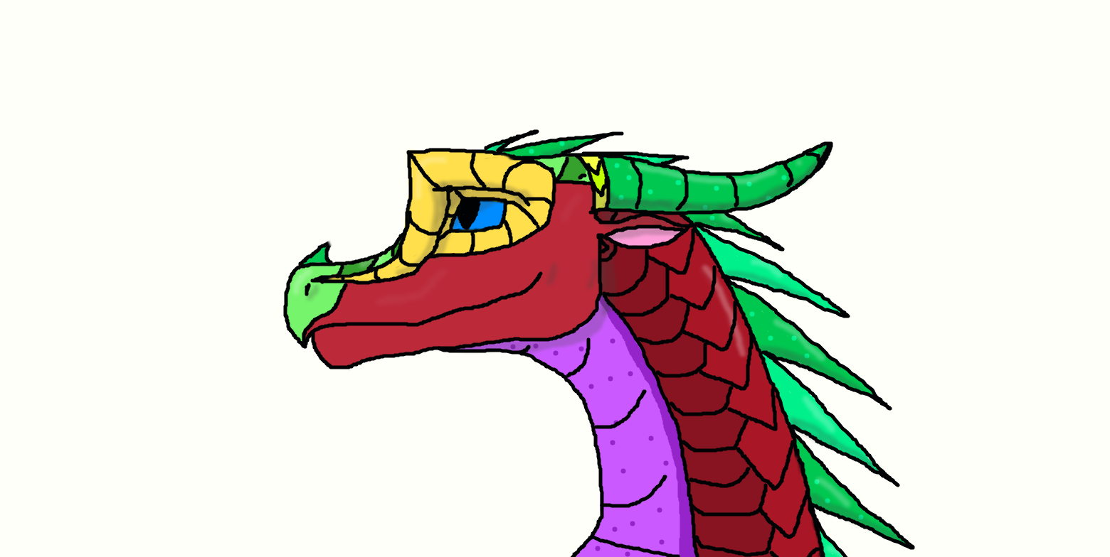 Shading Practice RainWing by ThreeSilences on DeviantArt