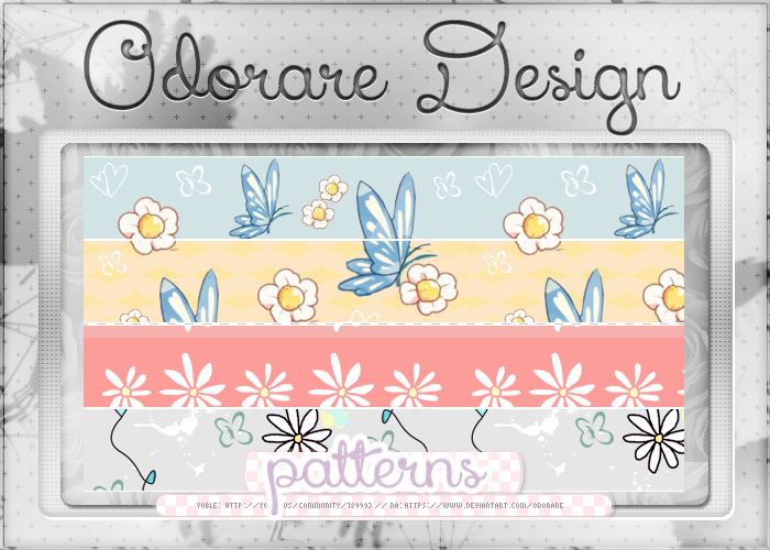 Cute Pattern 05 by Odorare-Design on DeviantArt