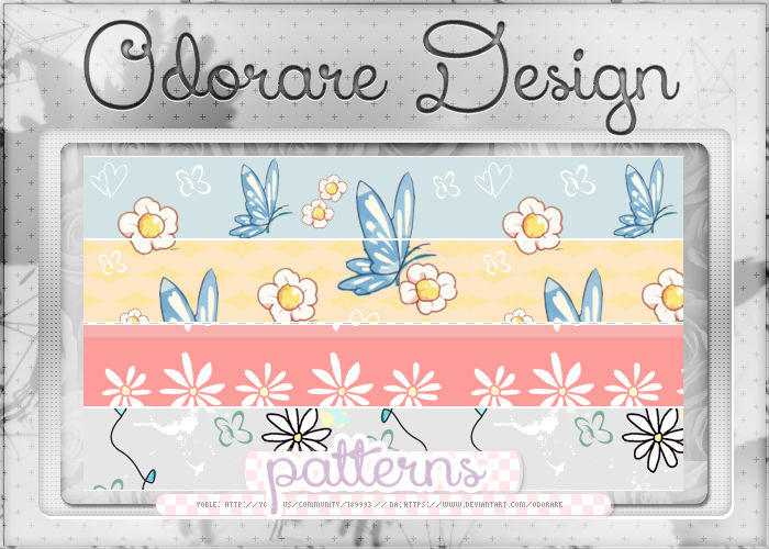Cute Pattern 05 by Odorare-Design on DeviantArt
