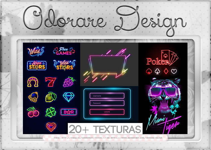 Neon Textures Overlay by Odorare-Design on DeviantArt