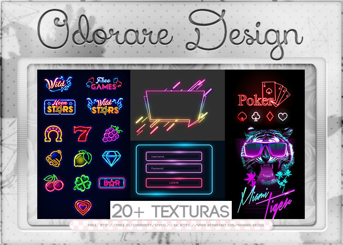 Neon Textures Overlay by Odorare-Design on DeviantArt