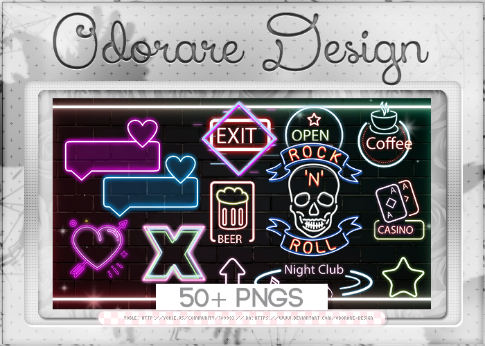 Neon Pngs 04 by Odorare-Design on DeviantArt