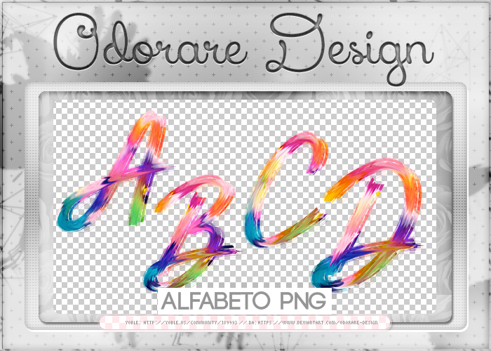 Brush Font Pngs by Odorare-Design on DeviantArt