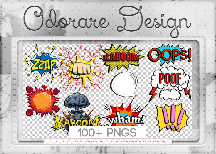 Comics Png PACK 03 by Odorare-Design on DeviantArt