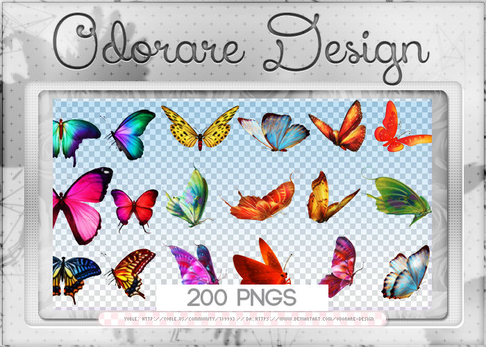 Butterfly Png Pack by Odorare-Design on DeviantArt