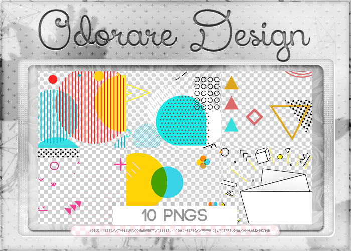 Abstract Geometric Png Pack 46 by Odorare-Design on DeviantArt