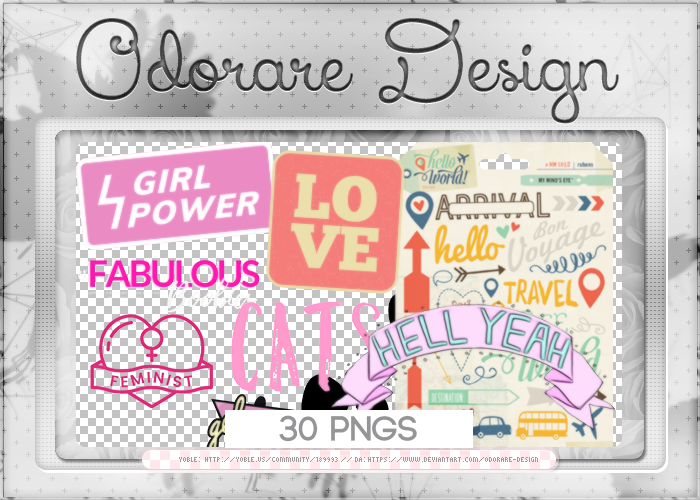 Words Png Pack by Odorare-Design on DeviantArt