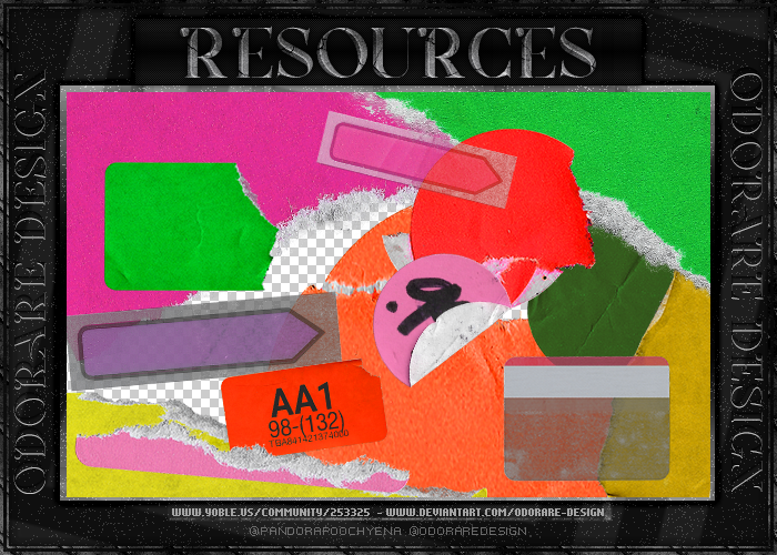 Torn Paper 02 Png Pack Stickers by Odorare-Design on DeviantArt