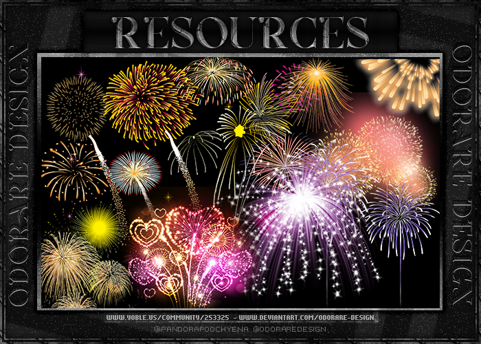 Fireworks Png Pack by Odorare-Design on DeviantArt