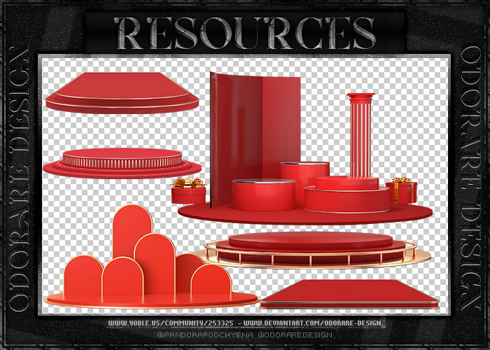 3D Stage Platforms Png Pack 03 by Odorare-Design on DeviantArt