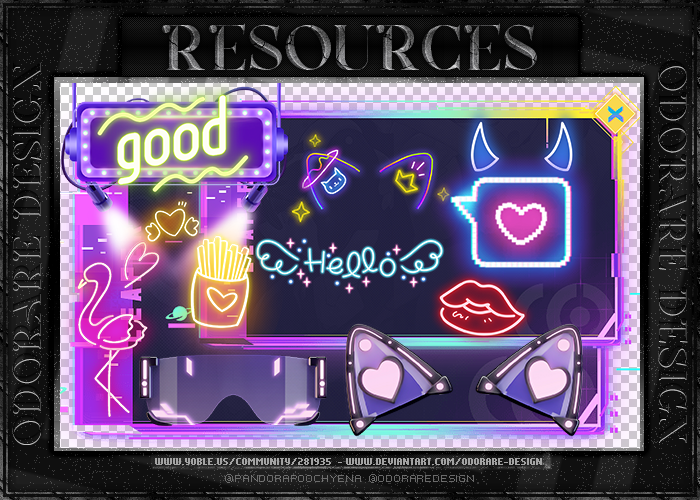 Neon Png Pack 296 by Odorare-Design on DeviantArt