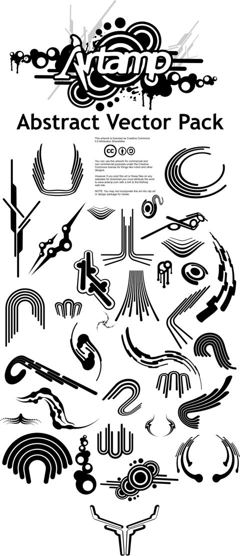 Free Abstract Vector Pack by artamp on DeviantArt
