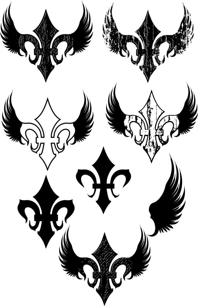 Wing Clip Art Pack by artamp on DeviantArt