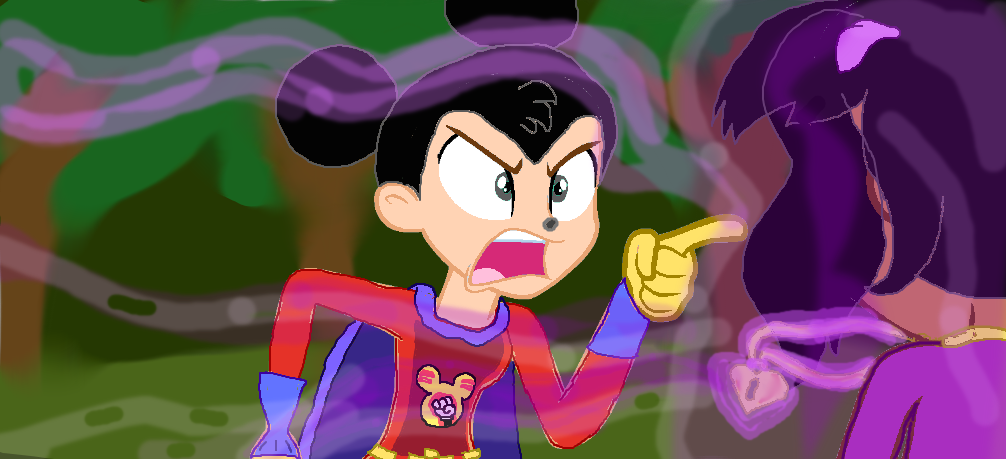 TGS: TMP - Super Mickey confronts SuperGirlDeyonah by ...