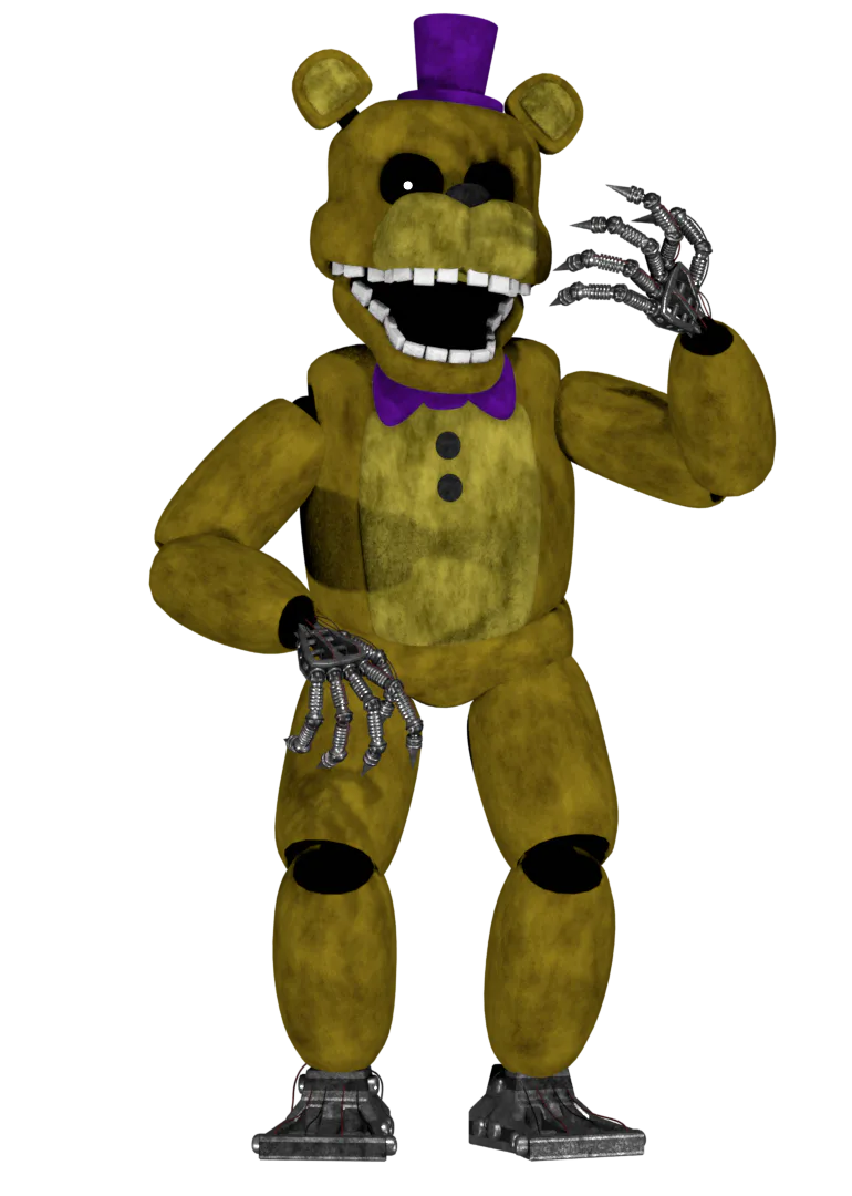 Fredbear Model Done by FoxyFAN09offical on DeviantArt