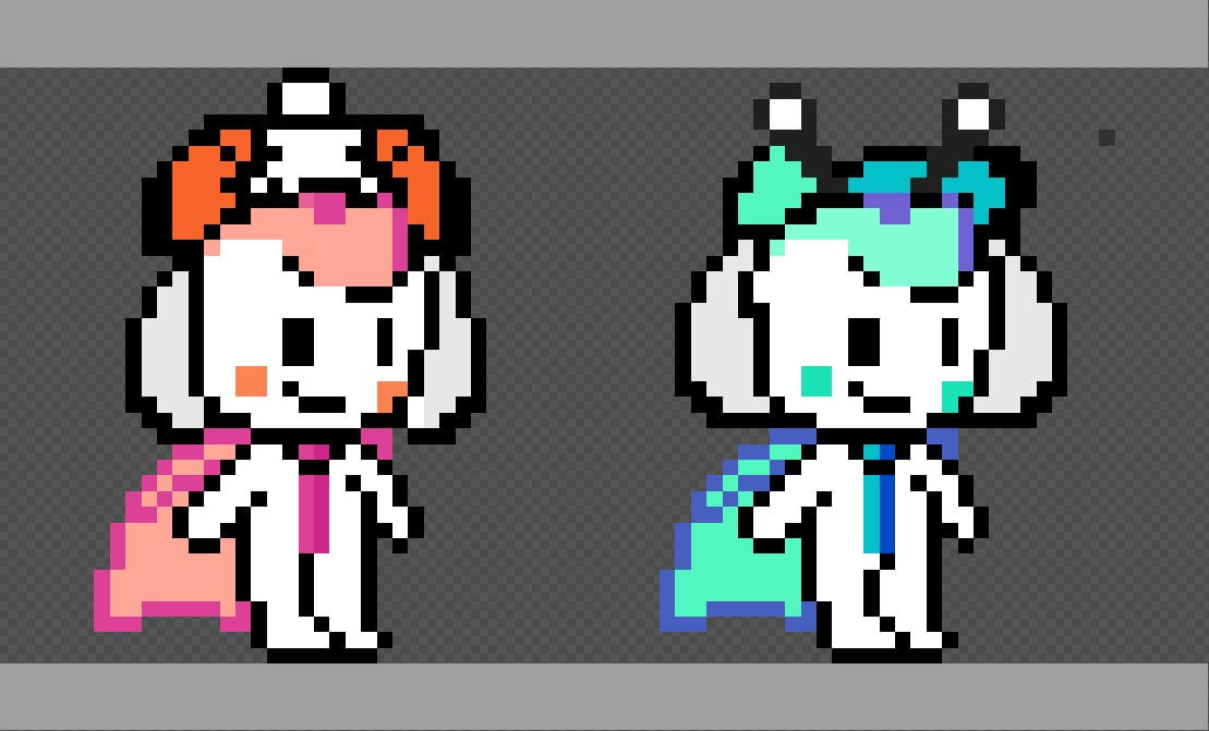 Hat Children {Pixel Practice} by GENOBEAT on DeviantArt
