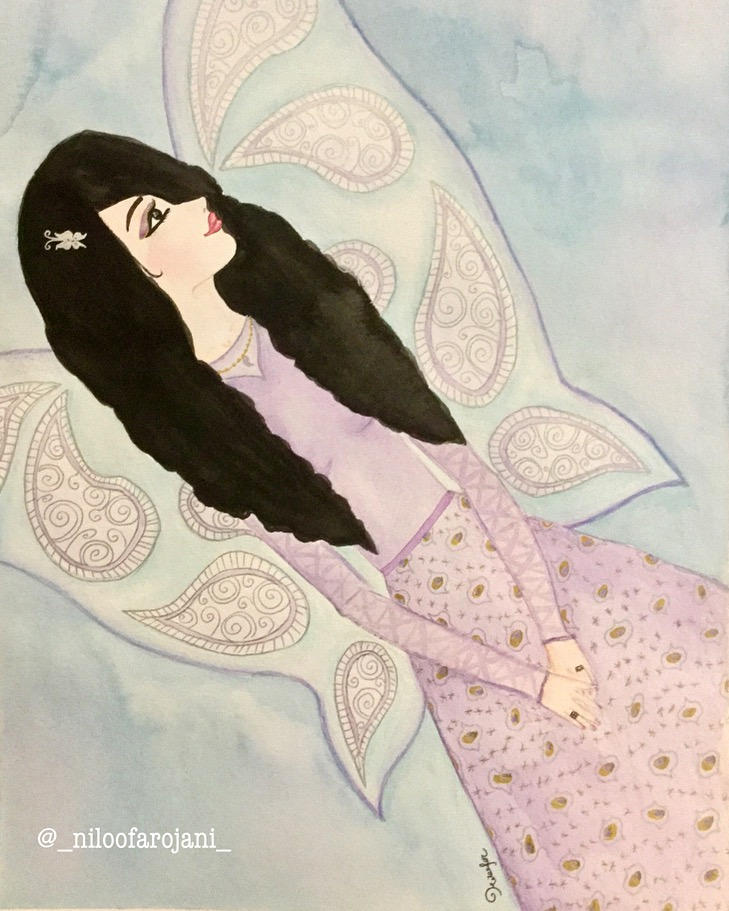 Lady butterfly by Niloofarojani on DeviantArt