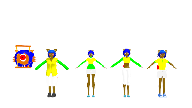 MMD Self model : Russell set DL by niconicodonasm666 on DeviantArt