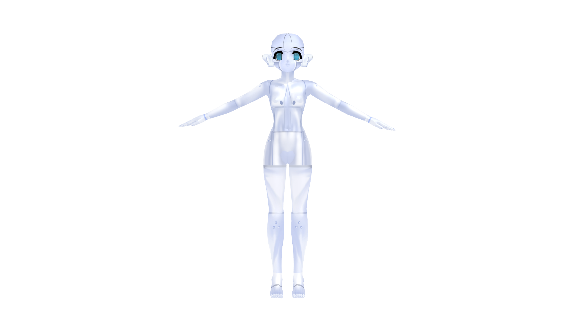 MMD PL2 Base : Robot Girl (edited) by niconicodonasm666 on DeviantArt