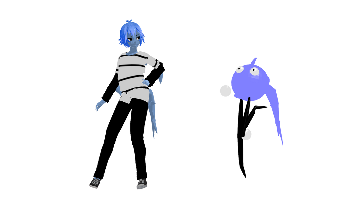 MMD KinitoPET OC: Descartes by niconicodonasm666 on DeviantArt