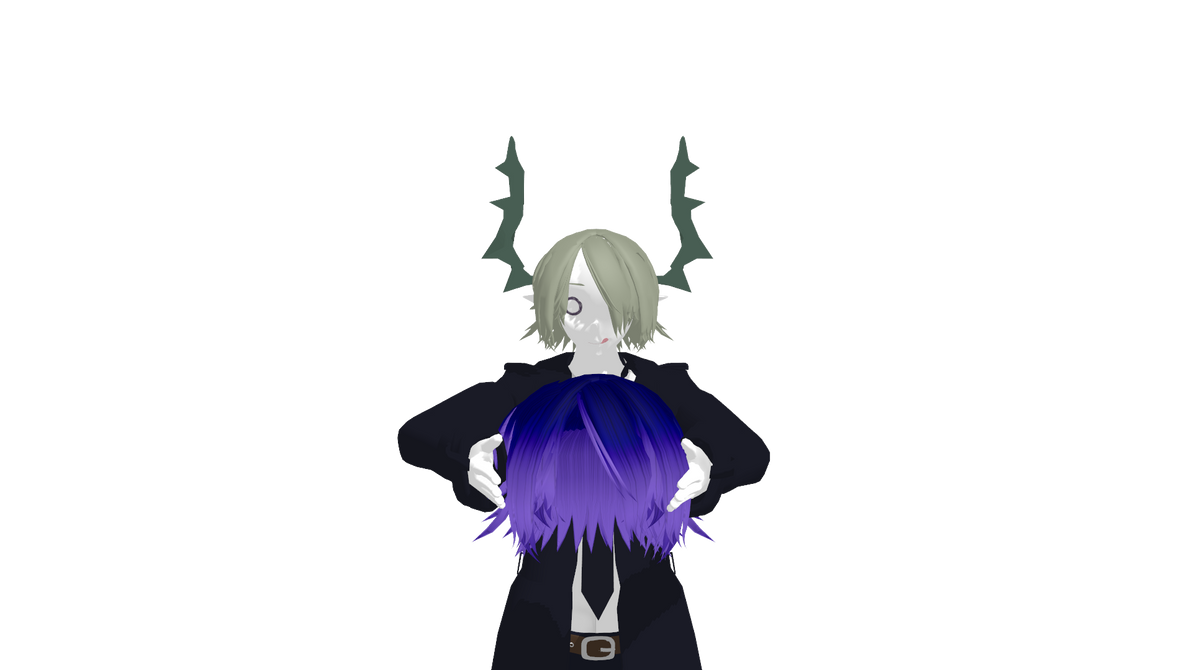 MMD Parts : hair edited by niconicodonasm666 on DeviantArt