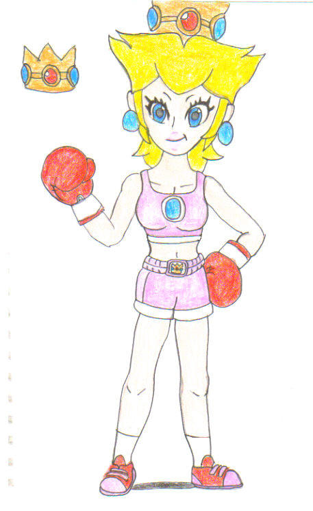 practice- boxer Peach by ravenf6 on DeviantArt