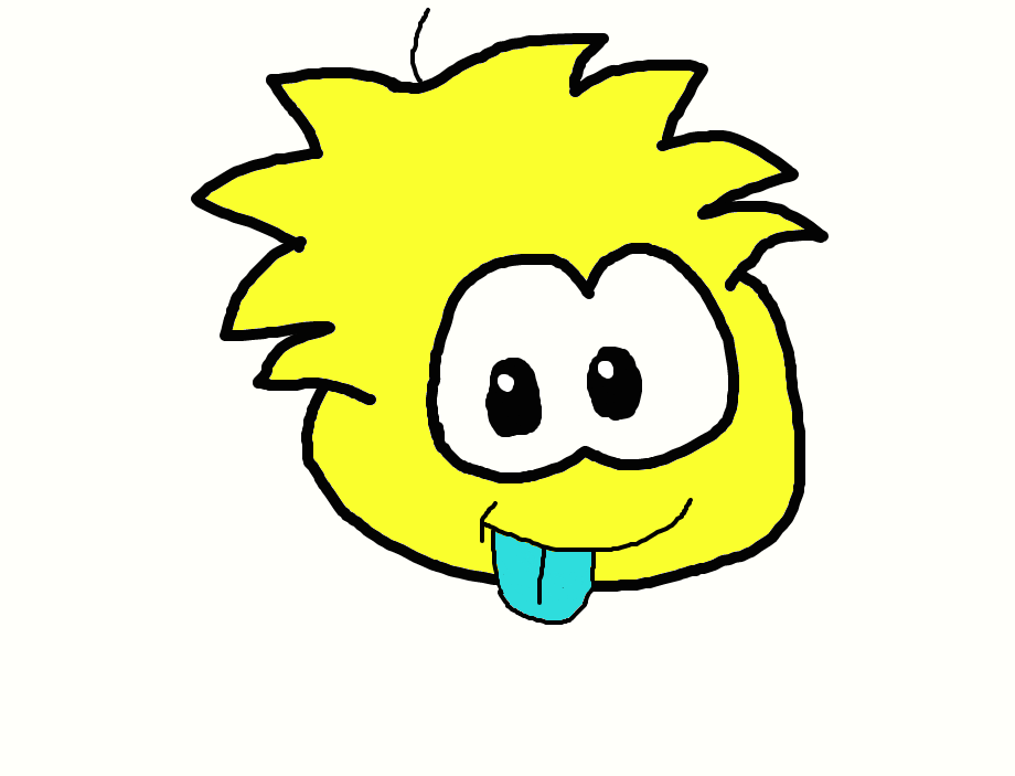 Yellow puffle by budgielover99 on DeviantArt