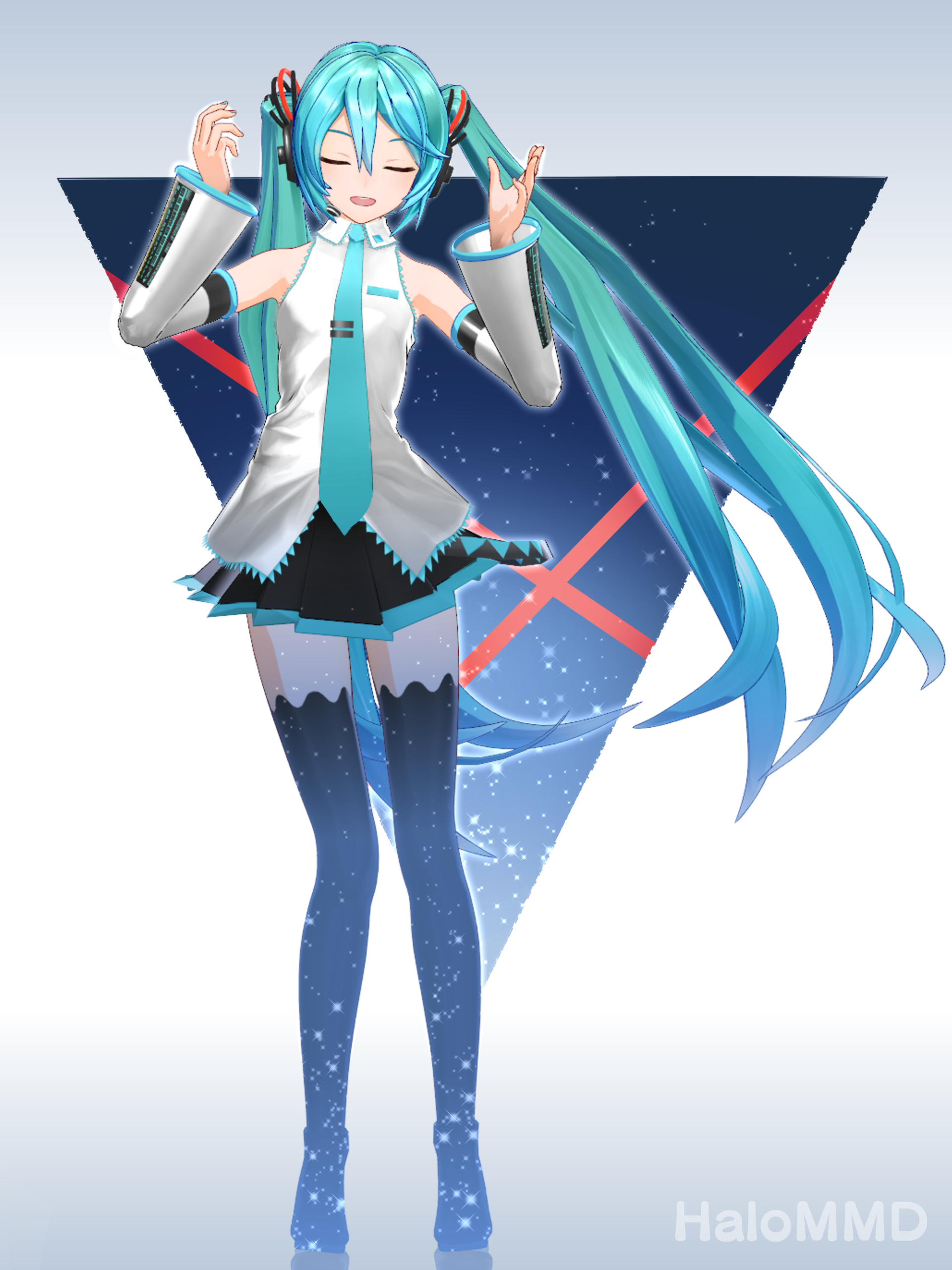 YYB Styled -Re:MIKUS- Hatsune Miku by HaloMMD on DeviantArt