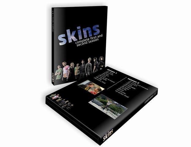 Skins Season 1+2 DVD Cover by Pebls on DeviantArt