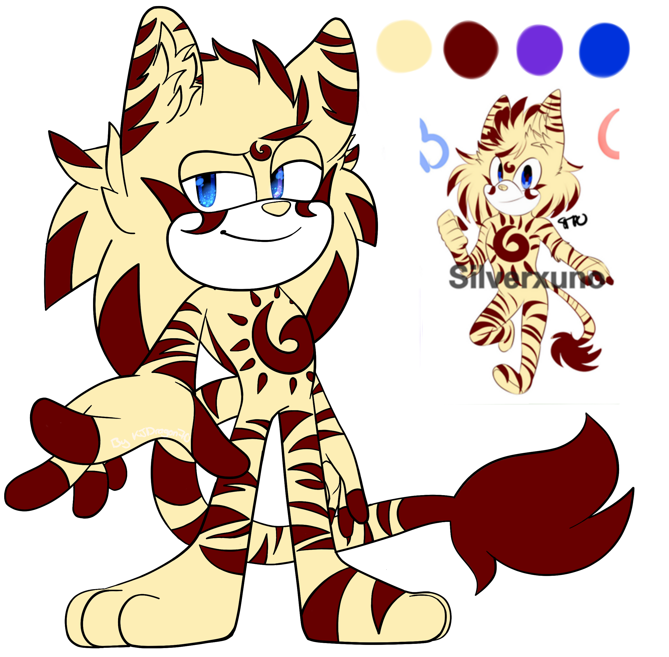 Mordechai the Lynx Ref .__. by KJDragon70 on DeviantArt