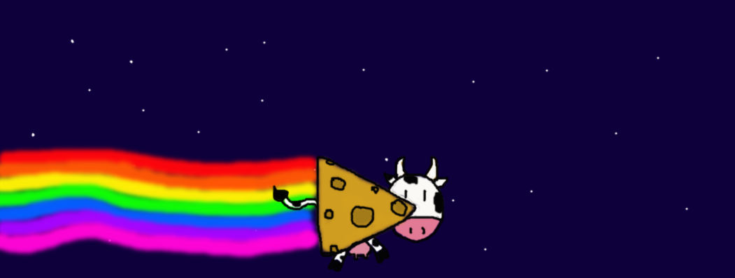 Nyan cow by CourtneyPotter15 on DeviantArt