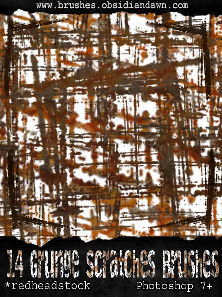 Grunge Scratches GIMP Brushes by Project-GimpBC on DeviantArt