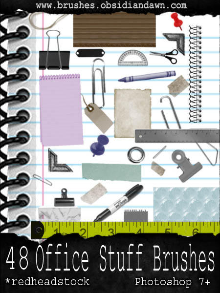 GIMP Office Stuff Brushes by Project-GimpBC on DeviantArt