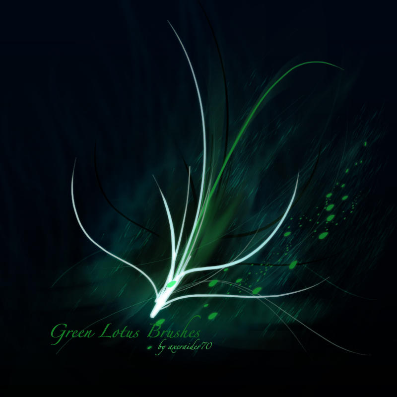 GIMP Green Lotus Brushes by Project-GimpBC on DeviantArt
