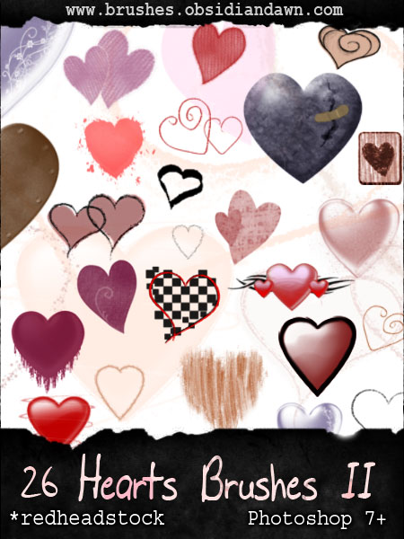 GIMP Hearts II Brushes by Project-GimpBC on DeviantArt