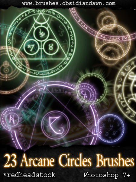 GIMP Arcane Circles Brushes by Project-GimpBC on DeviantArt